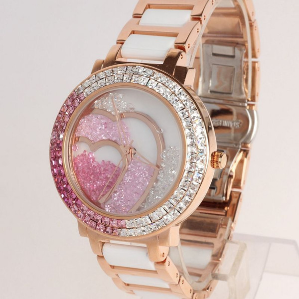 Titina Heart To Heart Rhinestone Luxury Watch For Women on Luulla